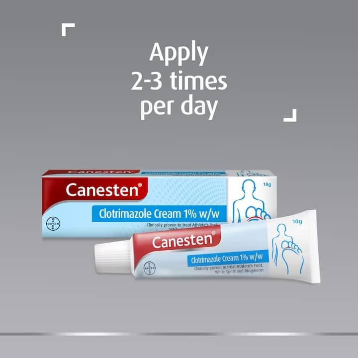 Canesten 1% Clotrimazole Cream | Canesten products